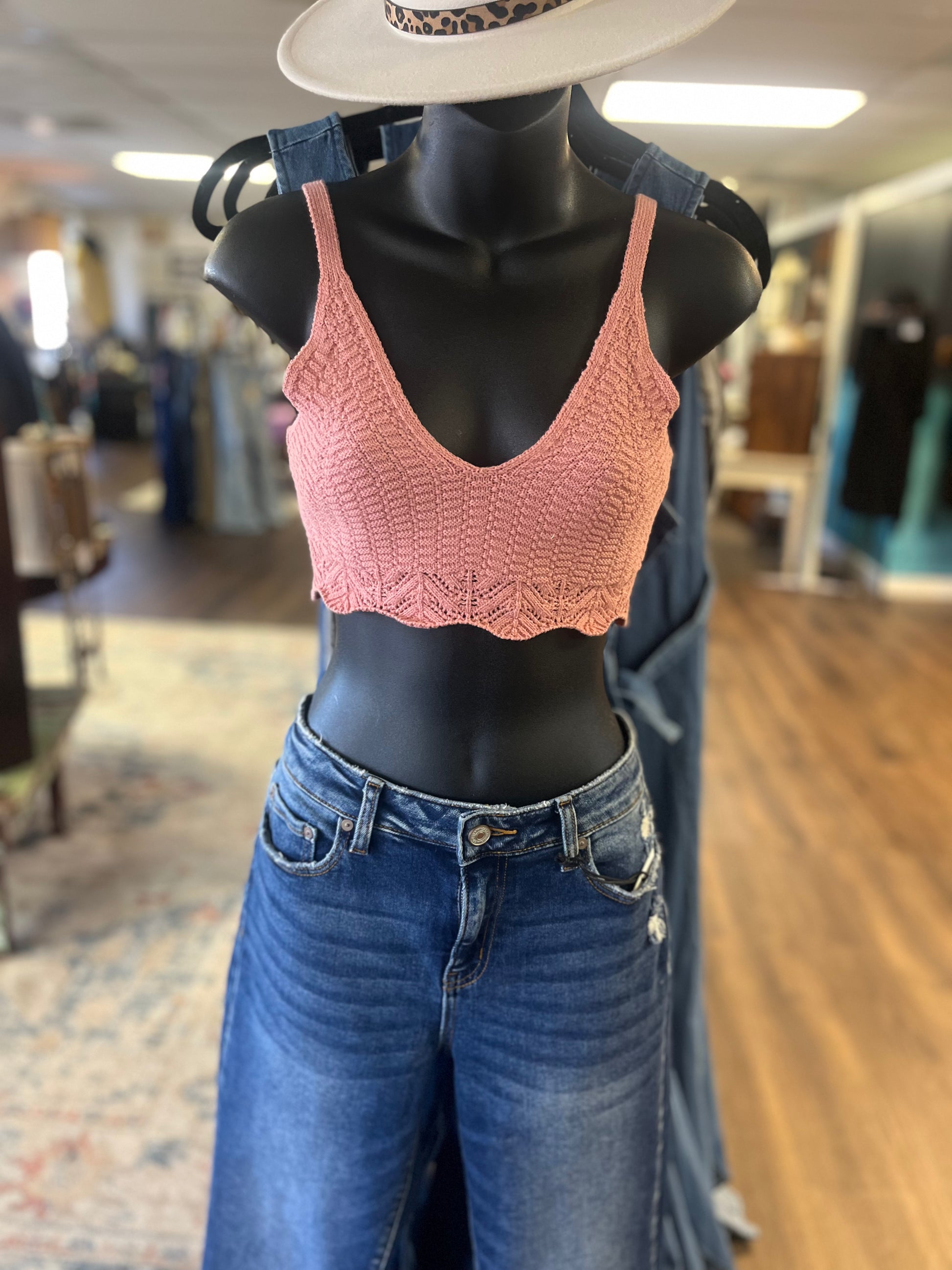 Crochet Bralettes 2 Colors Available The Vintage Sunflower Boutique